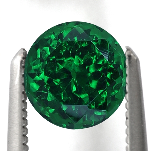 Tsavorite Round 1.01 Carat - Rare Gemstone Company