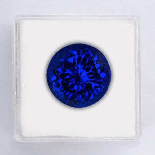 Tanzanite Round 13.22 Carat - Rare Gemstone Company