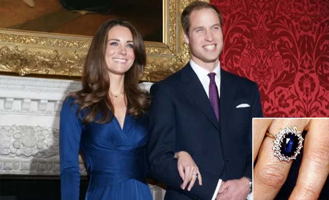 Prince William Proposes in Kenya .... and with a Colored Stone